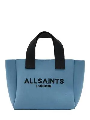 ALLSAINTS AllSaints Mini Izzy Recycled Polyester Tote Steel Blue