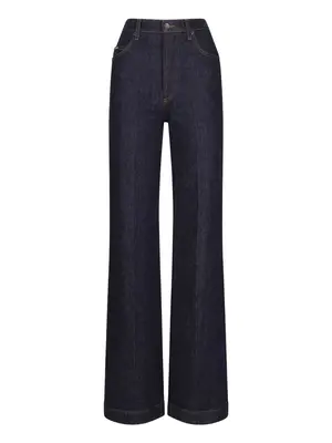 Dolce & Gabbana High-rise Flared Jeans - Blue