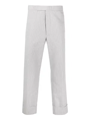 THOM BROWNE Thom Browne Stripe-Pattern Tailored Trousers