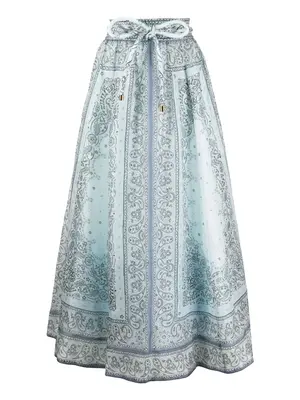 ZIMMERMANN ZIMMERMANN Matchmaker Midi Skirt
