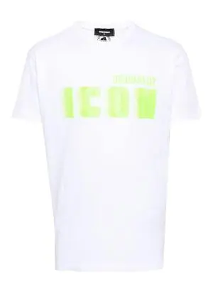 Dsquared2 Icon Logo-print T-shirt - White