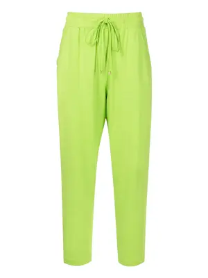 LENNY NIEMEYER Drawstring Cropped Trousers - Green