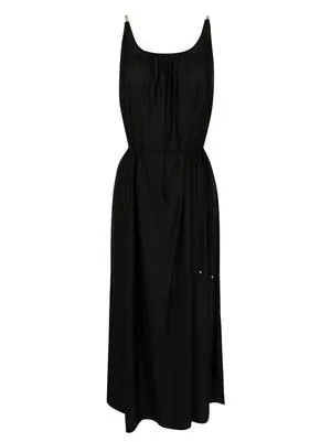 LENNY NIEMEYER Chain-link Ruched Dress - Black