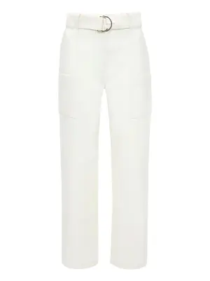 JW Anderson Wide-leg Cargo Trousers - White