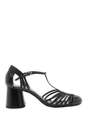 STUDIO CHOFAKIAN Chamonix 50mm Leather Sandals - Black