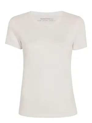 Another Tomorrow Crew-neck T-shirt - White