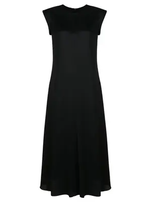GLORIA COELHO A-line Maxi Dress - Black