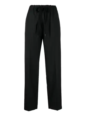 MAISON MARGIELA MM6 Maison Margiela Single-Stitch Cropped Trousers