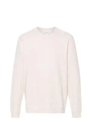 Sunspel Loopback Crew-neck Cotton Sweatshirt - Neutrals