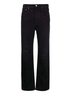 TOTEME Classic Straight-leg Jeans - Black
