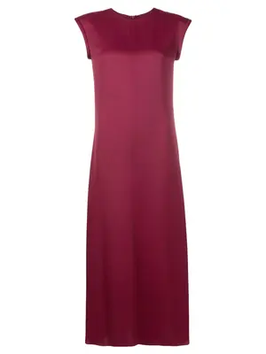 GLORIA COELHO A-line Maxi Dress - Red