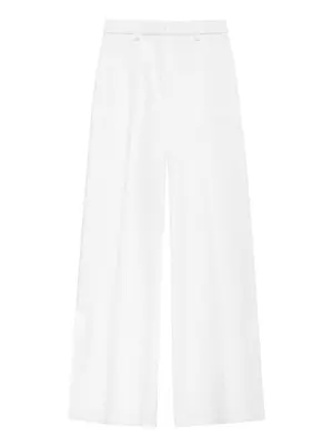 ANINE BING Lyra Tailored Trousers - White