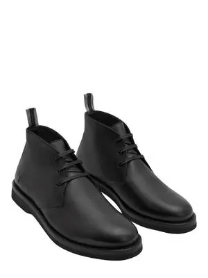 John Varvatos Varick Leather Chukka Boot - Black/black