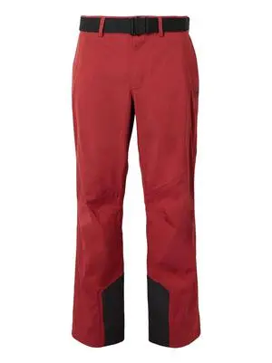 Loro Piana Straight-leg Virgin Wool-blend Ski Pants - Red