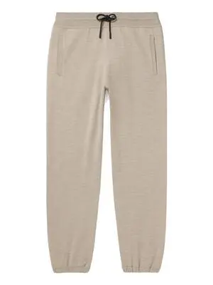 Loro Piana Tapered Cashmere-jersey Sweatpants - Neutrals