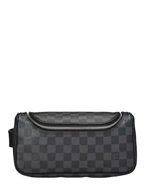 LOUIS VUITTON Damier Graphite Toiletry Pouch - Black