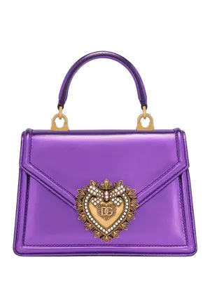 Dolce & Gabbana Devotion Top-handle Bag - Purple