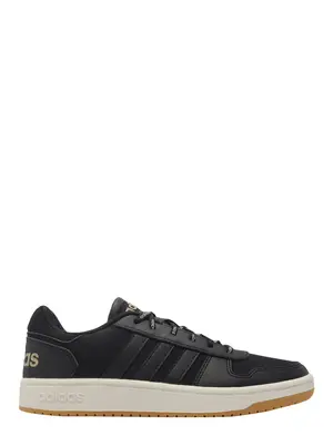 Adidas Hoops 2.0 Mid Top Sneakers - Black