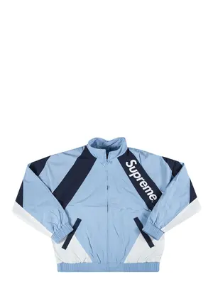 Supreme Paneled Track Jacket - Blue