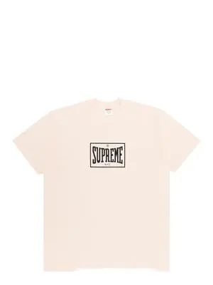 Supreme Warm Up Tee 'pale Pink' Pink