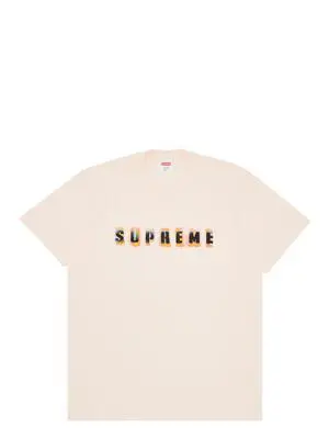 Supreme Stencil Tee 'pale Pink' Pink