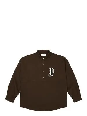 PALACE Old English Shirt 'nice - Brown