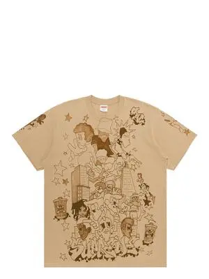Supreme Downtown Tee 'khaki' Tan