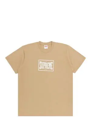 Supreme Warm Up Tee 'khaki' Tan