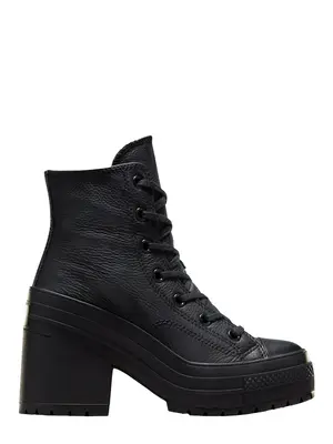 CONVERSE Chuck 70 De Luxe Heel Leather High - Black