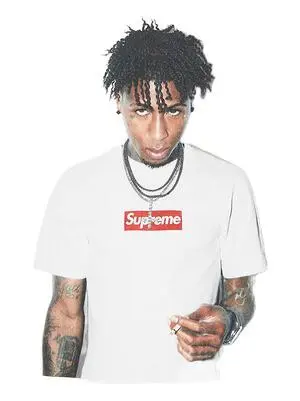 Supreme Nba Youngboy Tee 'light Pink' Pink