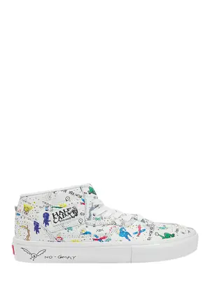 VANS No-comply X Daniel Johnston X Half Cab 'doodles' Sneakers - White