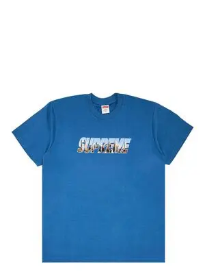 Supreme Gotham Tee 'faded Blue' Blue