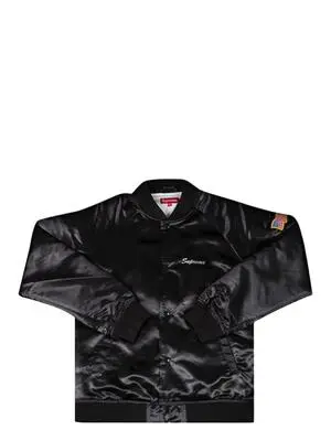 Supreme Betty Boop Satin Club Jacket - Black