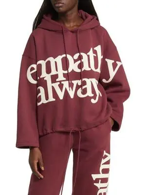 THE MAYFAIR GROUP Graphic Hoodie - Maroon