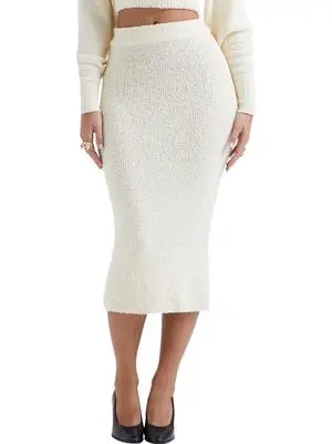 HOUSE OF CB HOUSE OF CB Mishka Bouclé Skirt