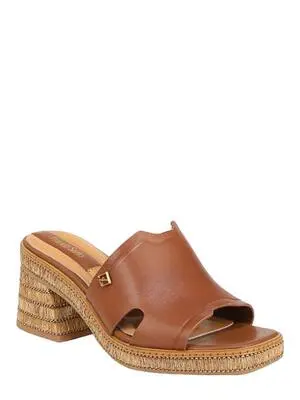 Franco Sarto Florence Wedge Slide Sandal Cognac