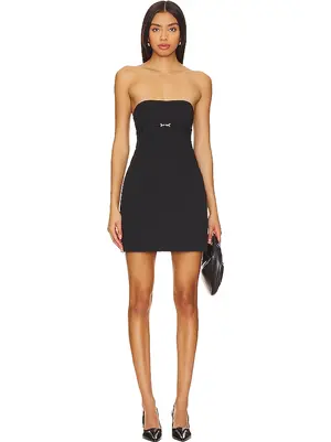 Lioness Allure Strapless Mini Dress - Onyx