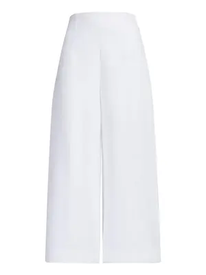 Marni Wide-leg Cropped Trousers - White
