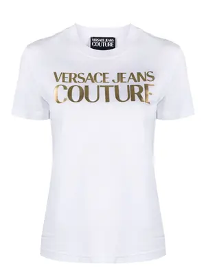 Versace Logo-print T-shirt - White