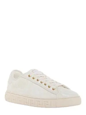 Versace Low Top Sneakers Snow/versa