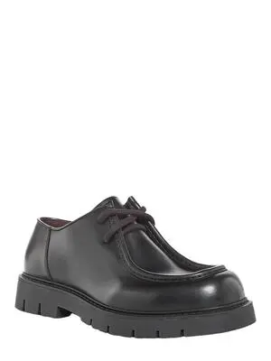 Bottega Veneta Bottega Veneta Haddock Moc Toe Loafers Nero
