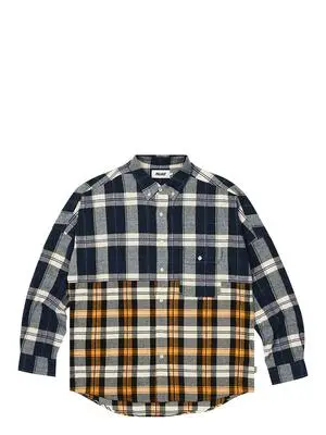 PALACE Checkmate Drop Shoulder Shirt - Blue