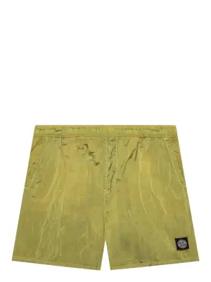 Stone Island Stone Island Nylon Metal Shorts Yellow