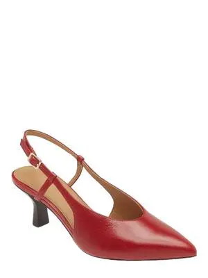 Madewell Slingback Pumps - Bright Ember