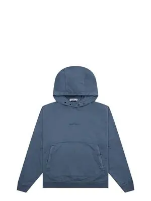 Stone Island Hooded Sweatshirt - Blue