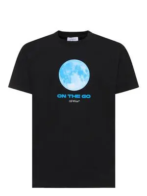 Off-White Onthego Moon Slim Short-sleeve Tee /multicolor - Black