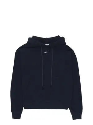 Off-White Double Moon Arrow Skate Hoodie - Black