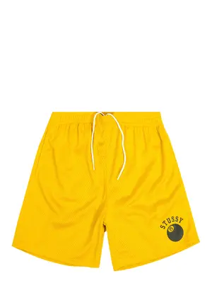 StÜssy 8-ball Mesh Short - Yellow