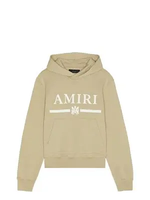 Amiri Bar Logo Hoodie - Tan