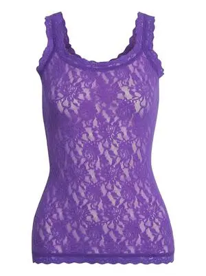 Hanky Panky Hanky Panky Stretch-Lace Camisole Purple